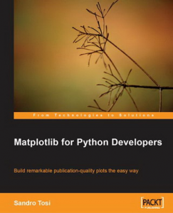Review: Matplotlib for Python Developers by Sandro Tosi « Robin's Blog
