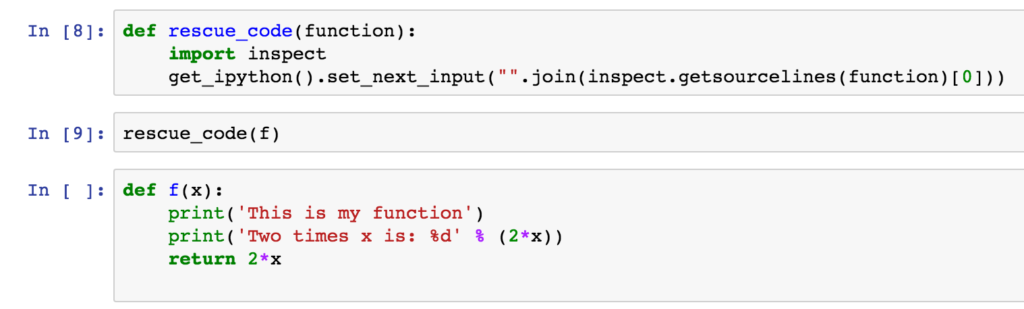 How To Rescue Lost Code From A Jupyteripython Notebook Robins Blog